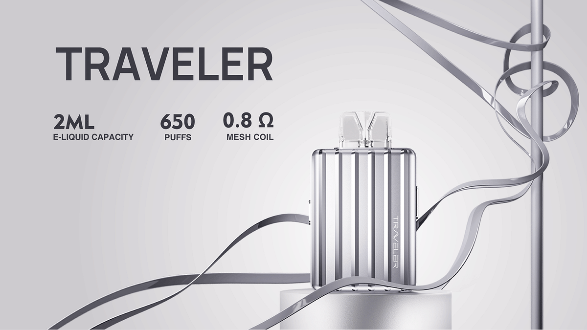 Vaptex New Pod Kits Release -TRAVELER with high-quality vape and ...