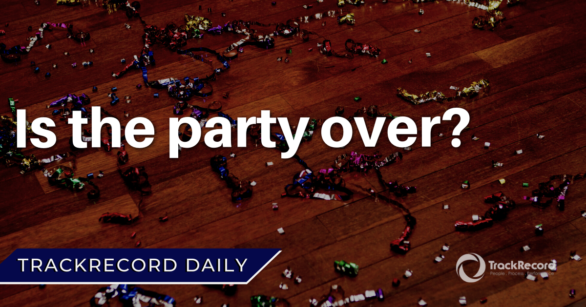 Is the party over?. However, how afraid should we be of the… | by ...