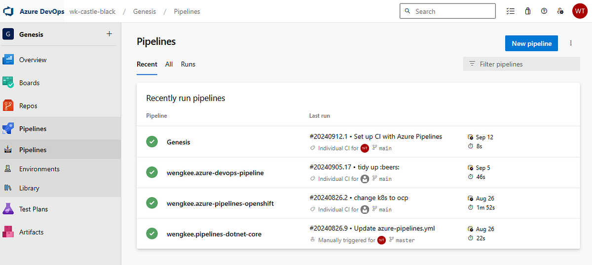 Running Azure DevOps Pipeline Build Agent in OpenShift | by Weng Kee ...