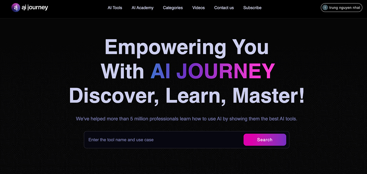 AIJourney.so Review: Your Ultimate Guide to the Best AI Tools | by ...
