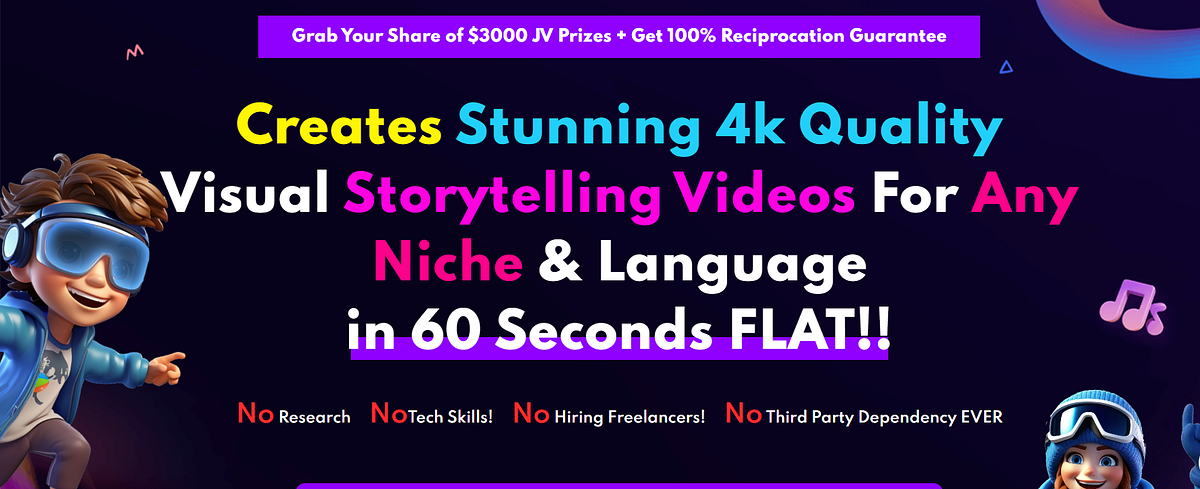 Create Stunning 4K Quality Visual Storytelling Videos for Any Niche ...
