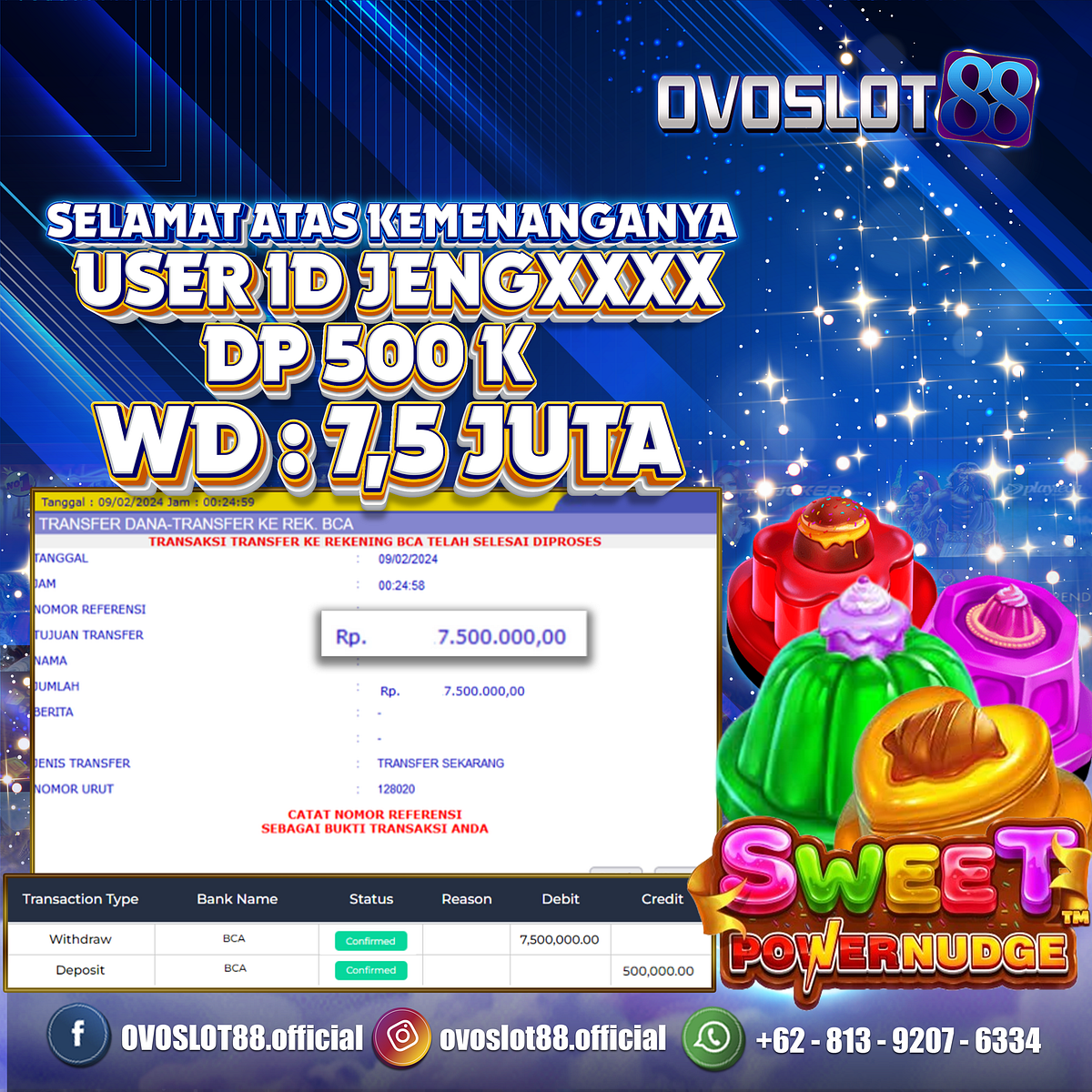 BUAT YANG PENASARAN SAMA RASANYA MAXWIN COBA MAIN DISITUS INI , DIJAMIN RASA PENASARAN HILANG ...