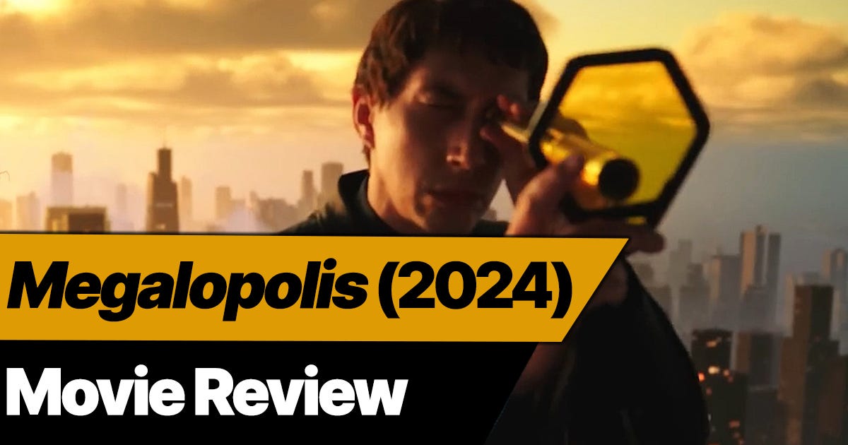 Megalopolis (2024): Movie/Film Review | by Ty W.L. Pearson | Oct, 2024 | Medium