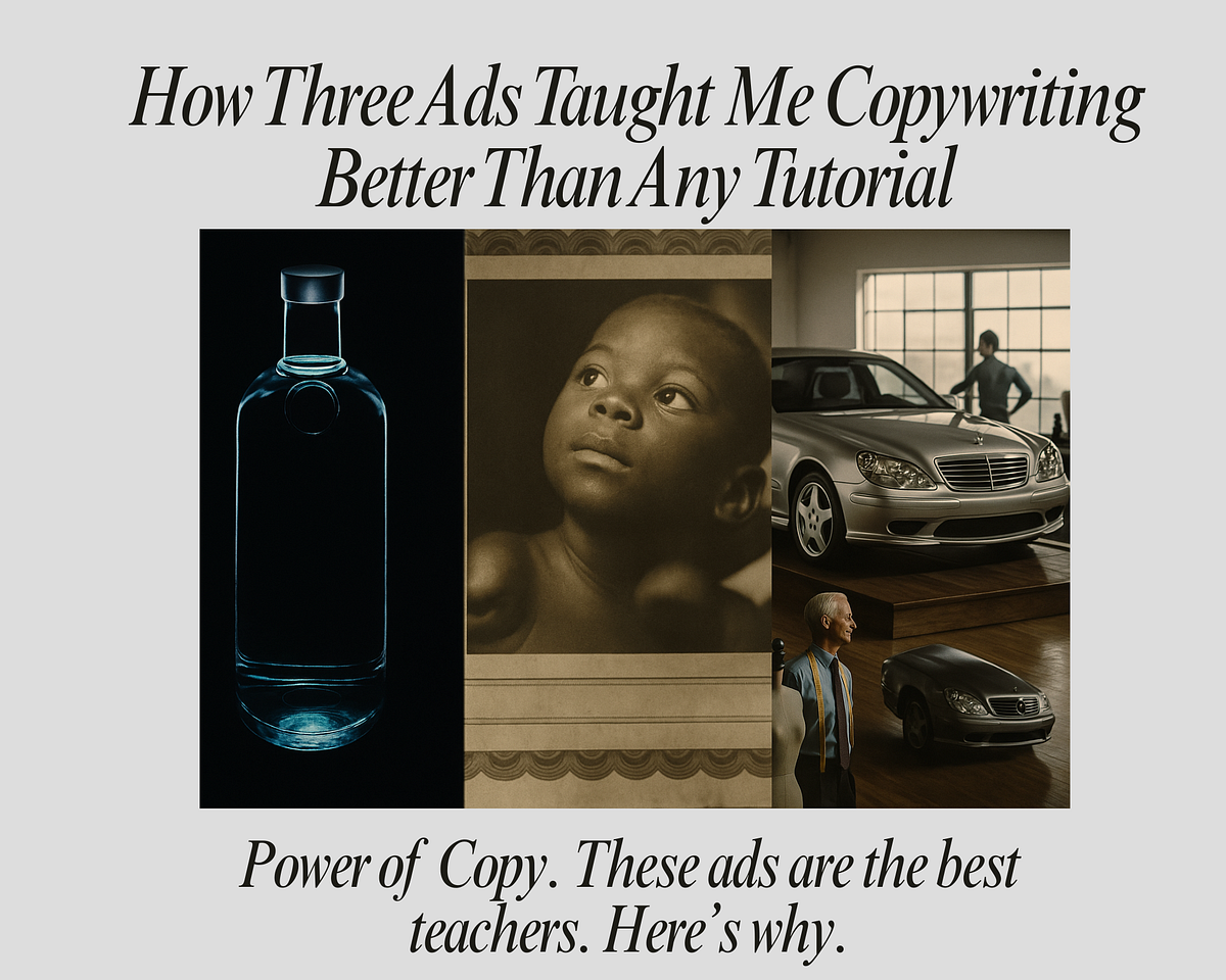 Learn Copywriting From Three Great Ads | Medium