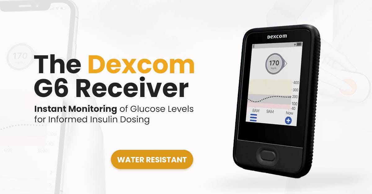 The Ultimate Guide to the Dexcom G6 Receiver: Features, Benefits, and Tips - DexOnDemand - Medium