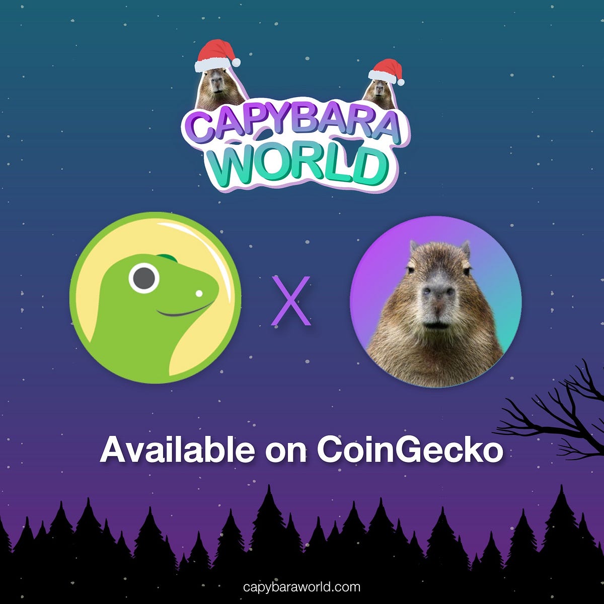CAPY$ Available on CoinGecko - Capybaraworld - Medium