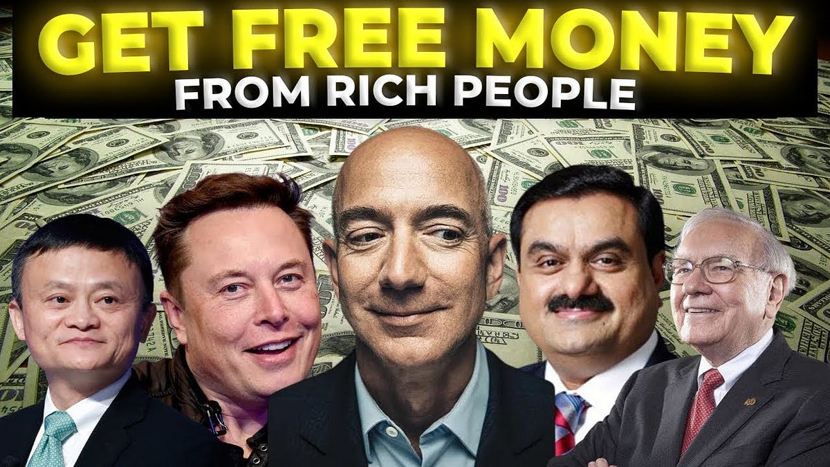 10 Websites Where Rich Or Kind People Literally Give Away Free Money ...