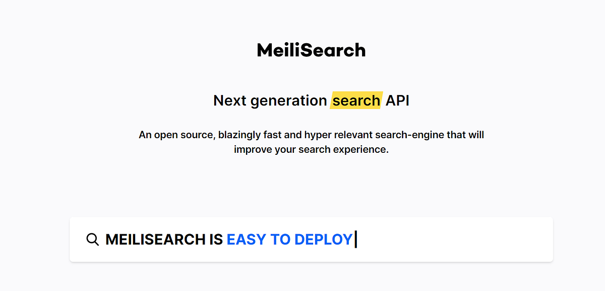 How To Implement Instant Search Within 5 Minutes In Your React App Using Meilisearch By