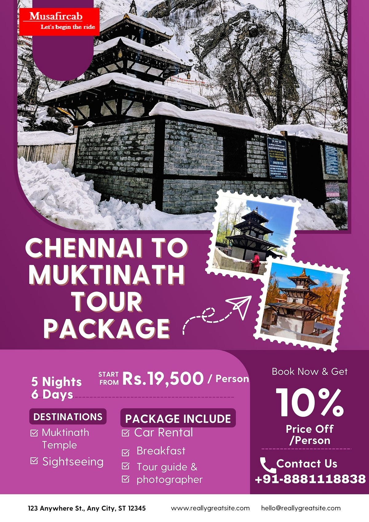Muktinath Tour Package from Chennai - khushboo Yadav - Medium