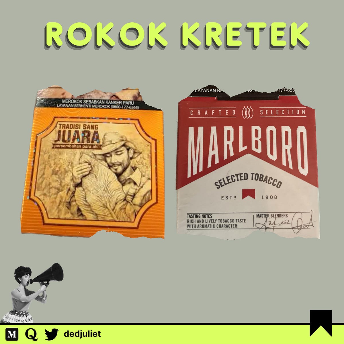 Rokok Kretek. Indonesia merupakan salah satu negara… | by dedjuliet ...