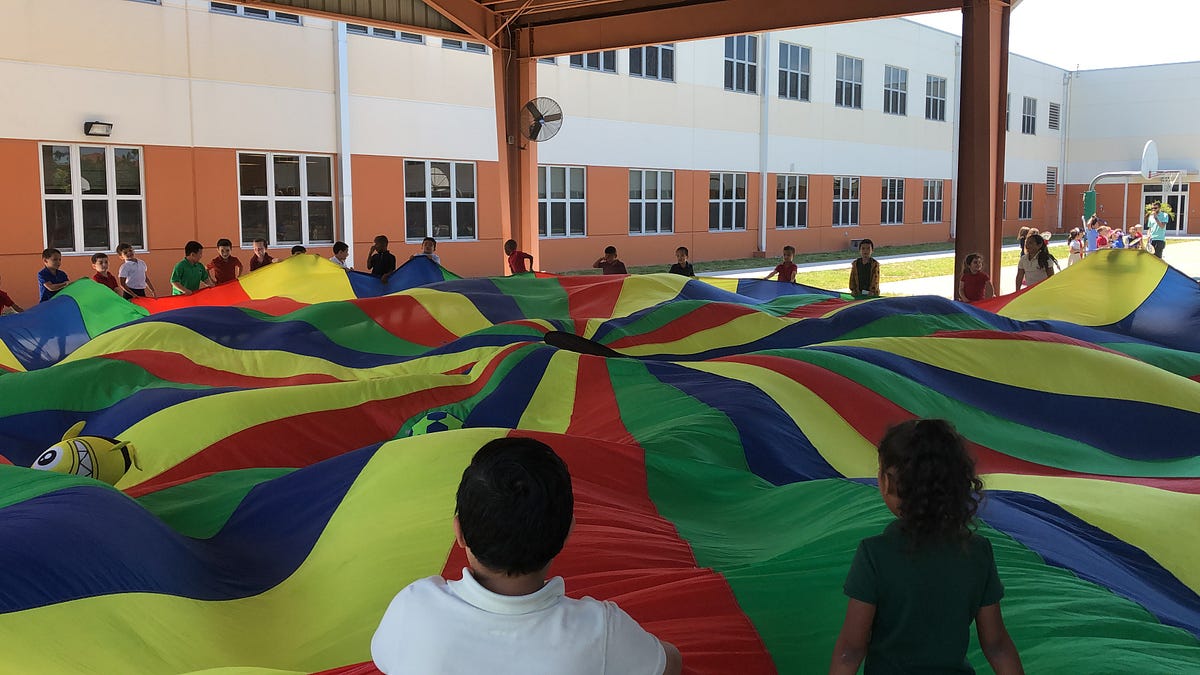 How I Teach Parachute in my PE Class | by Dave Carney | EduCreate | Medium