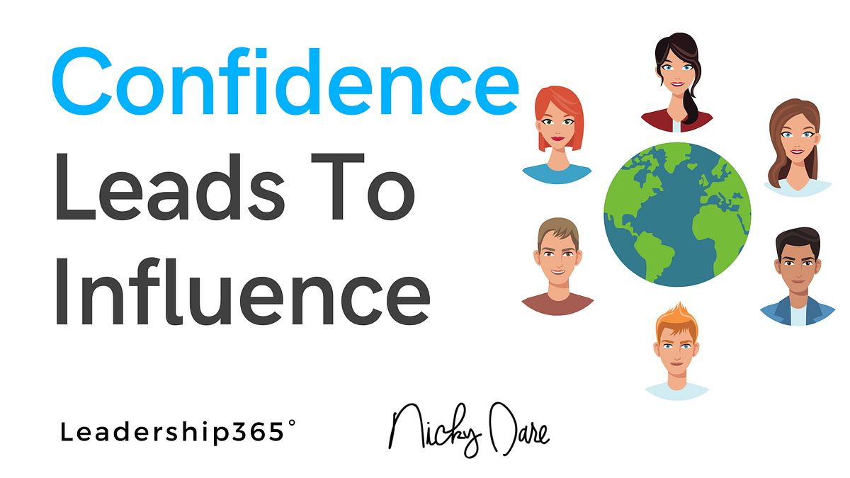 Confidence Leads To Influence. “Being a leader requires being… | by ...