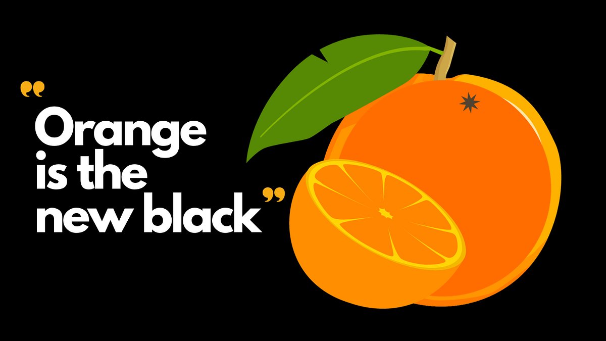 Orange season is here | Be Open