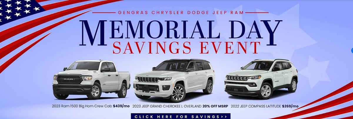 Gengras Chrysler Dodge Jeep Ram. Vehicles like the Subaru Impreza… | by ...
