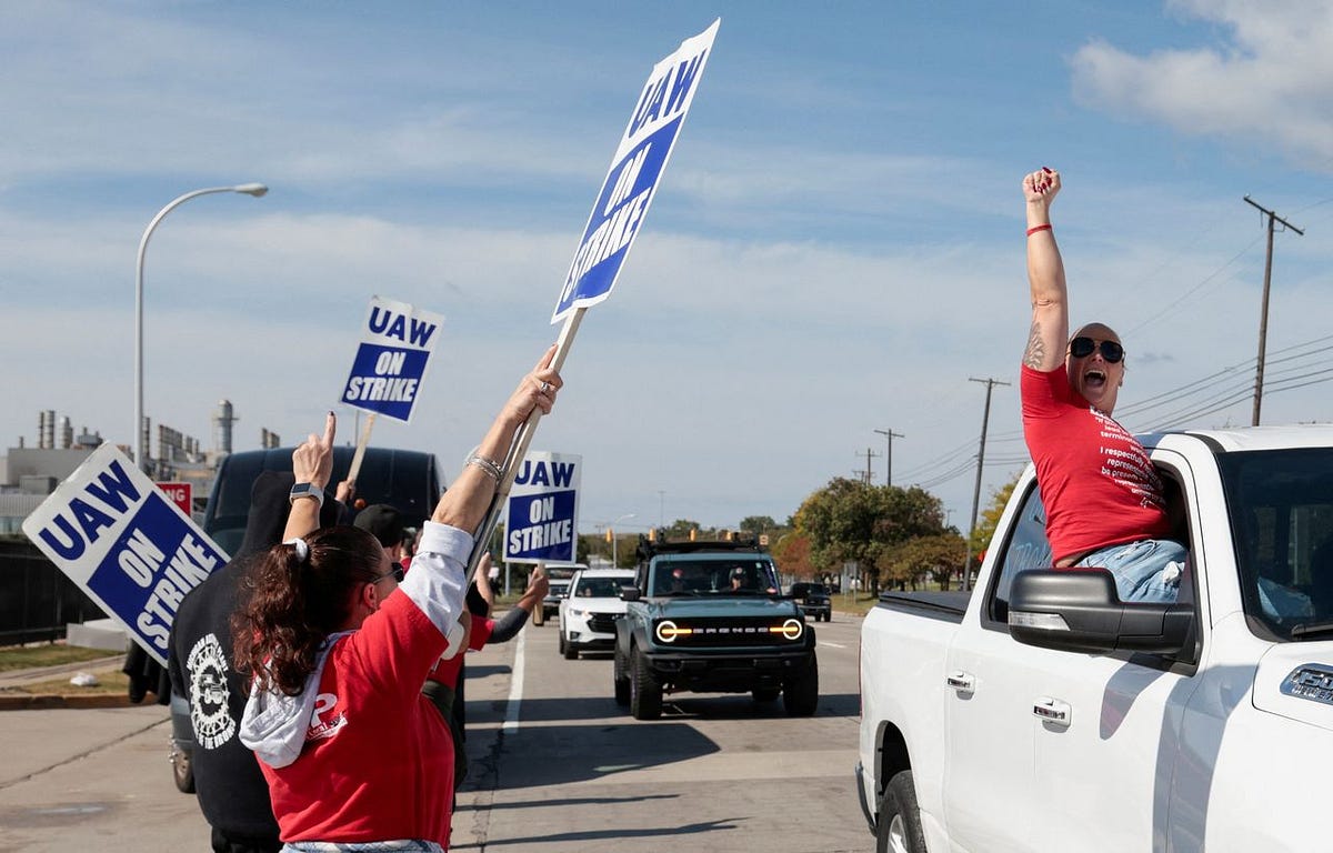 “UAW Strike Fallout: Who Bears the Brunt of the Battle?” | by aditya ...