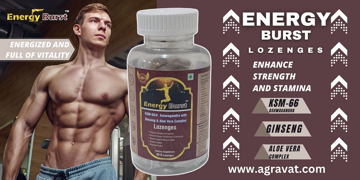 Dr. Agravat Healthcare Ltd Releases Powerful Energy Burst Lozenges ...