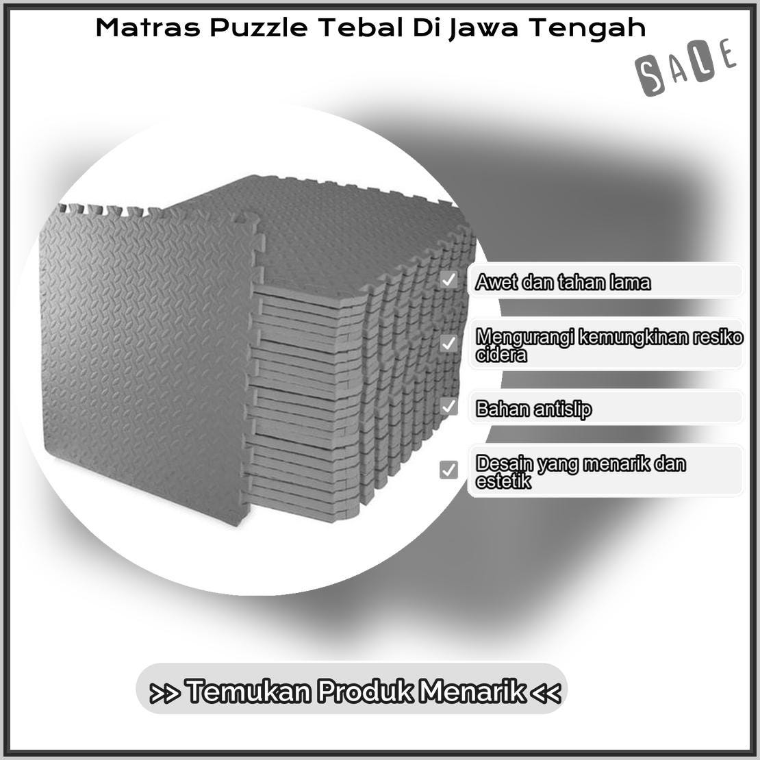 Matras Puzzle Tebal Di Jawa Tengah - Eva Mat Tebal - Medium