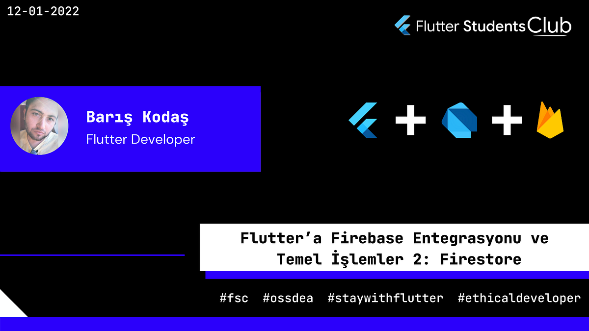 Flutter’a Firebase Entegrasyonu ve Temel İşlemler 2: Firestore | by Barış Kodaş | Flutter ...