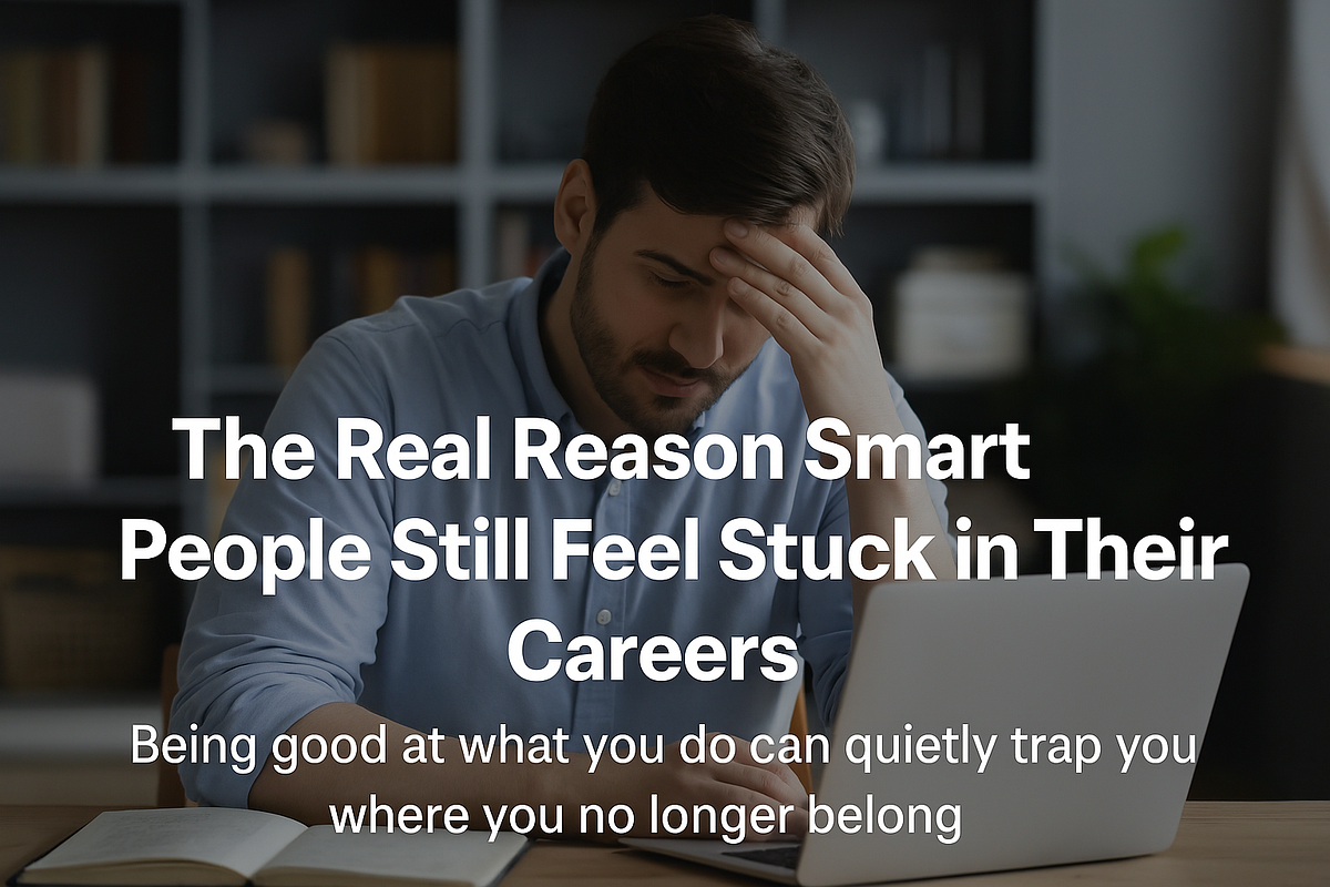 The Real Reason Smart People Still Feel Stuck in Their Careers | by ...
