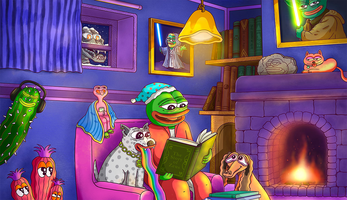 The true story of Zeus…. In the whimsical world of Pepe the… | by Zeus ...