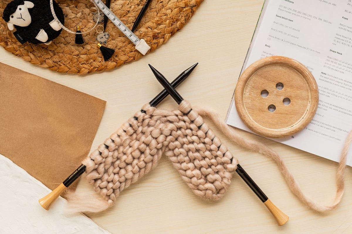 5 Basic knitting Stitches using Single-Pointed Knitting Needles | by ...