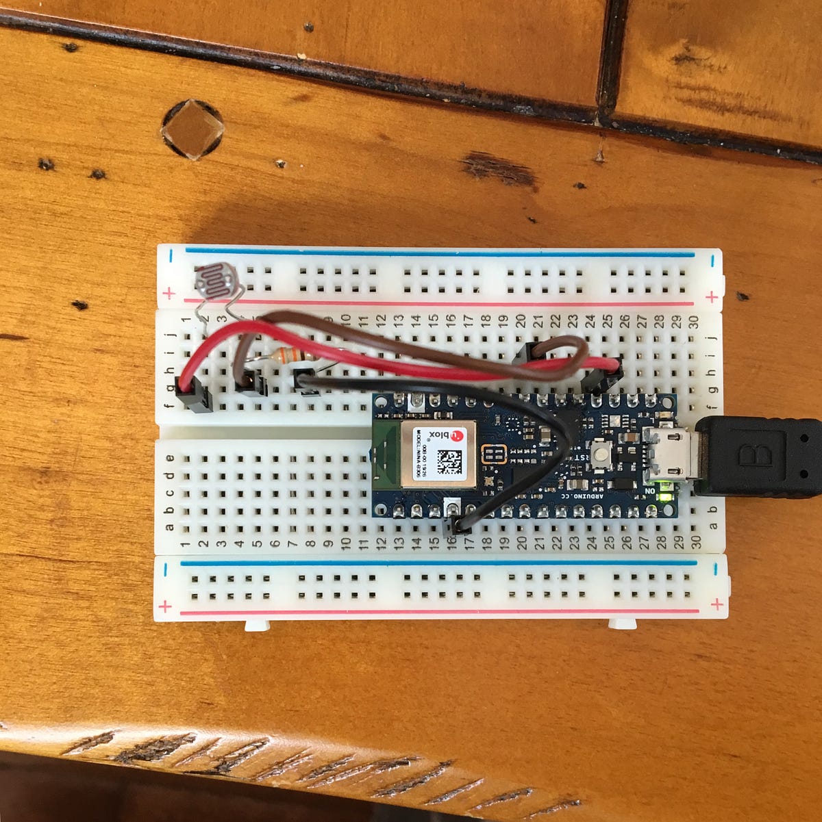 Setting up a photoresistor. This week I wanted to try to set up a… | by ...