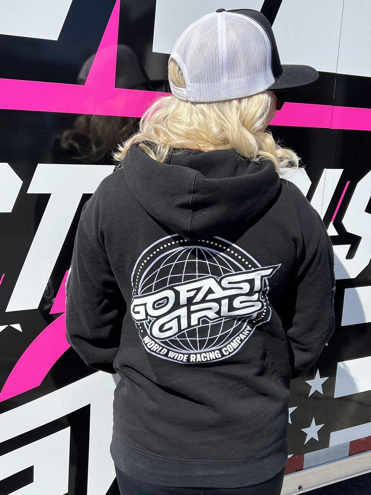 Girls Racing Hoodies for Speed Lovers - Gofastgirls - Medium