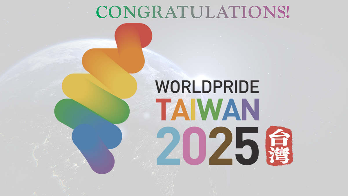 PRESS RELEASE: WORLDPRIDE 2025 BID WON BY KAOHSIUNG PRIDE IN A HISTORIC ...
