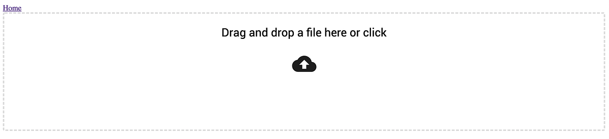 Material-UI-Dropzone Typescript Example - janac - Medium