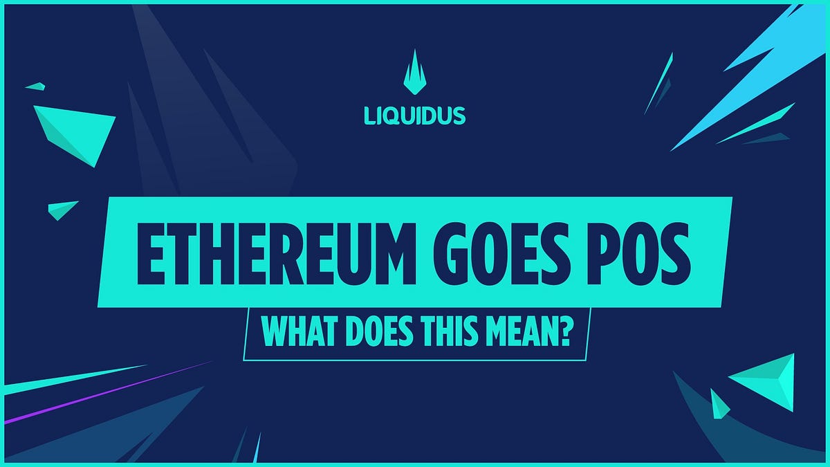 The Ethereum Merge Is Complete – What Does it Mean? | by Liquidus.Finance | Medium