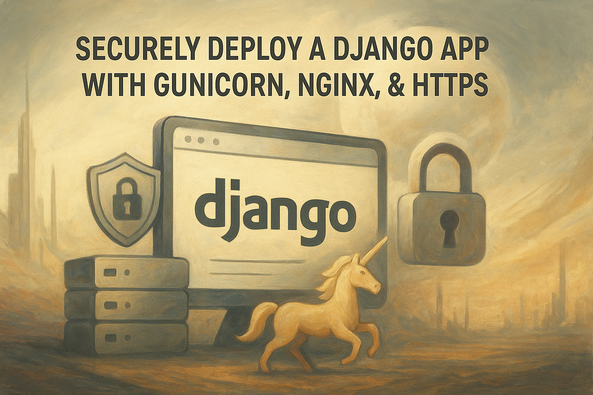 Securely Deploy a Django App With Gunicorn, Nginx, & HTTPS | by Vignesh Selvaraj | Oct, 2025 ...