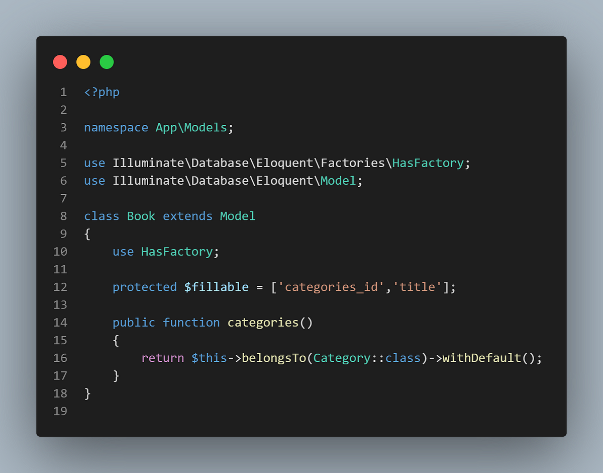 Laravel — Penggunaan eager loading Eloquent Relationship | by Faisal ... Laravel — Penggunaan eager loading Eloquent Relationship | by Faisal ...