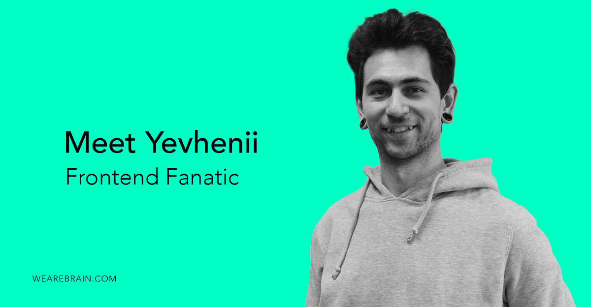 Meet Yevhenii, a programmer that sees the art in code | by Samantha Wolhuter | Medium