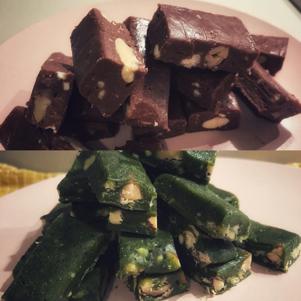 Matcha & Chocolate Nougat Candy. How are you guys? I hope you all had a ...