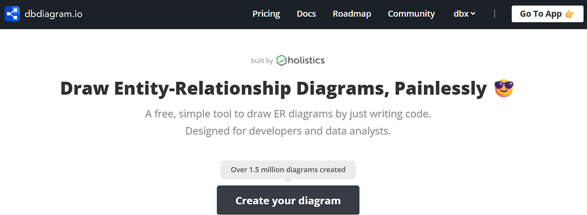 Code as Diagrams: dbdiagram.io Makes Database Modeling Simple and Efficient | by Meng Li | Top ...