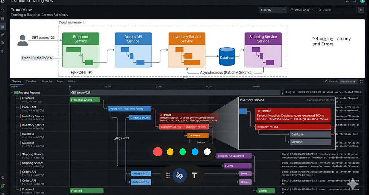 🔍 Distributed Tracing in Microservices: Debugging Requests Across ...