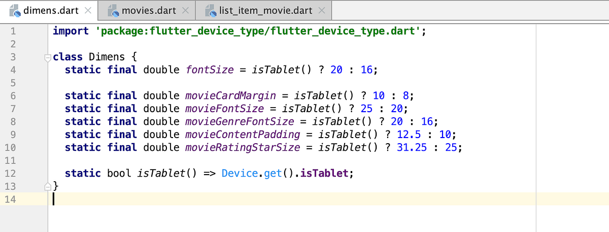 Flutter-Guidelines for small and large devices | by Deepak Goyal | Medium