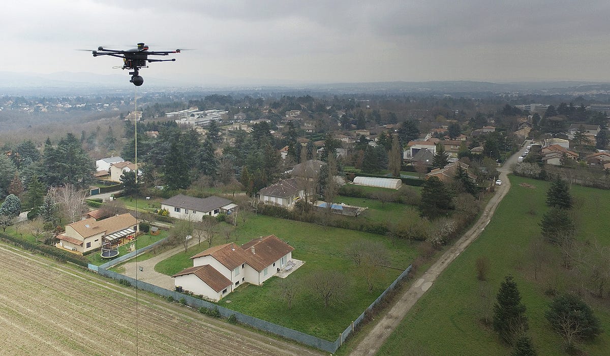 Tethered Power for Drones. Setting up your own Wired Power System… | by ...