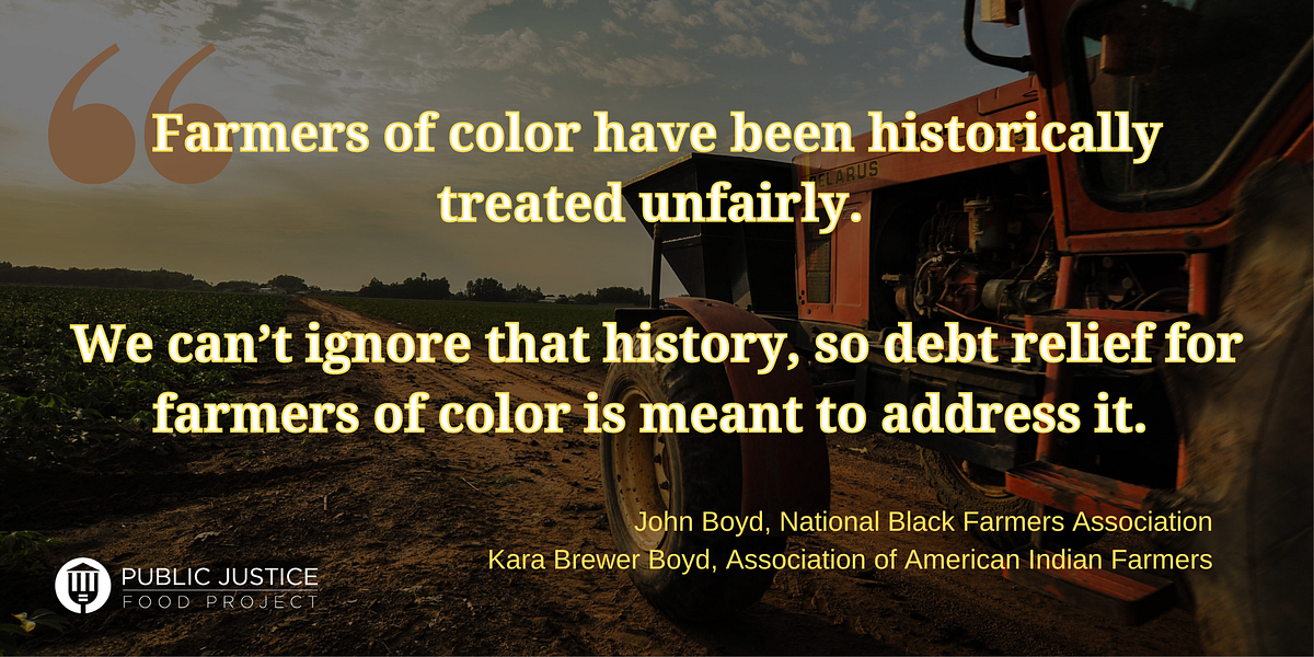 How farmers of color are defending debt relief to hold onto their land ...