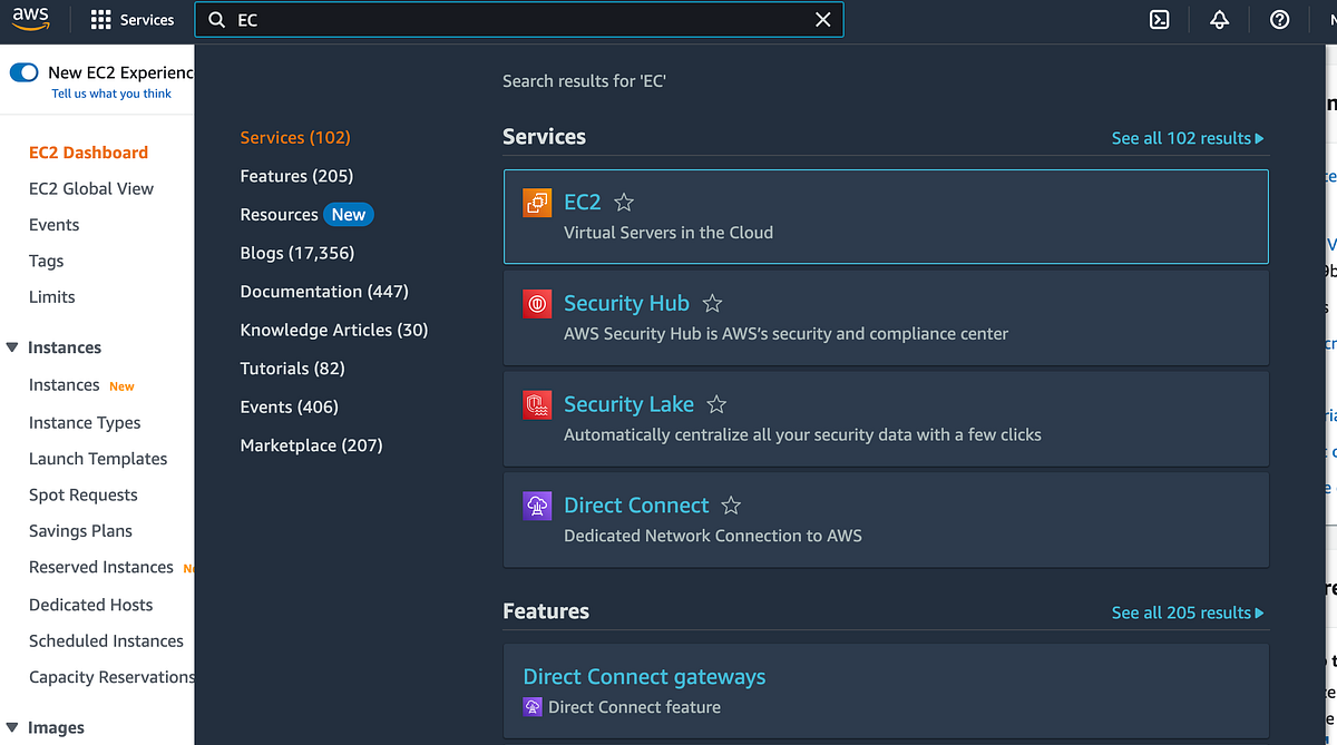 Step-by-step guide on how to launch an Amazon EC2 t2.micro instance, create a security group ...