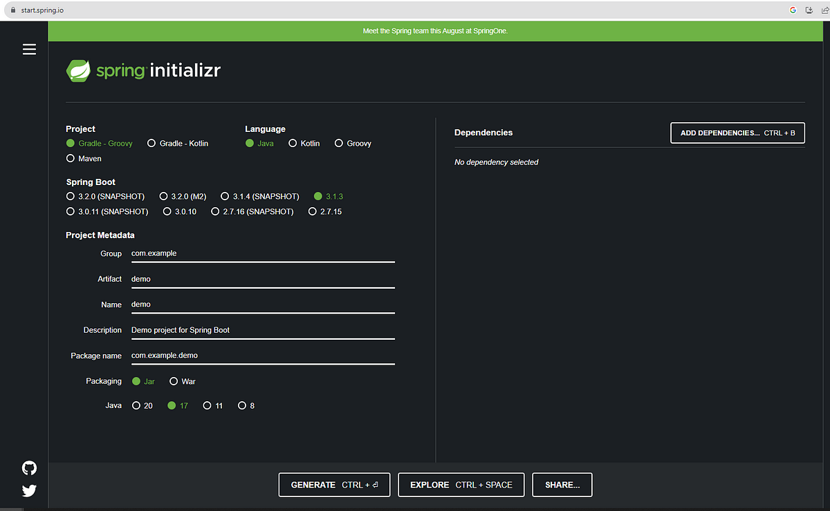 Memulai Project Spring Boot Dengan Spring Initializr By Farhan Atsani Medium