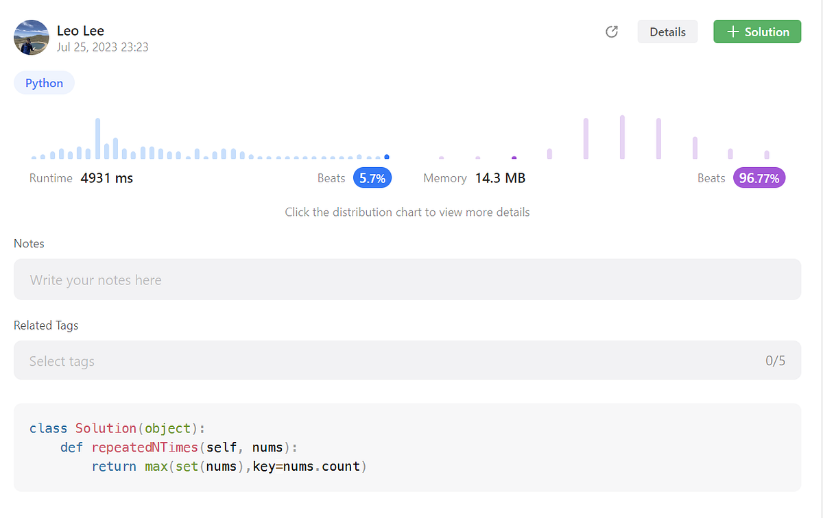 leecode ex38 - leoBlackTea - Medium