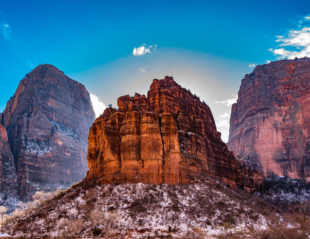Zion Canyon — Landscapes of Light and Texture | by Randy Runtsch | Full ...