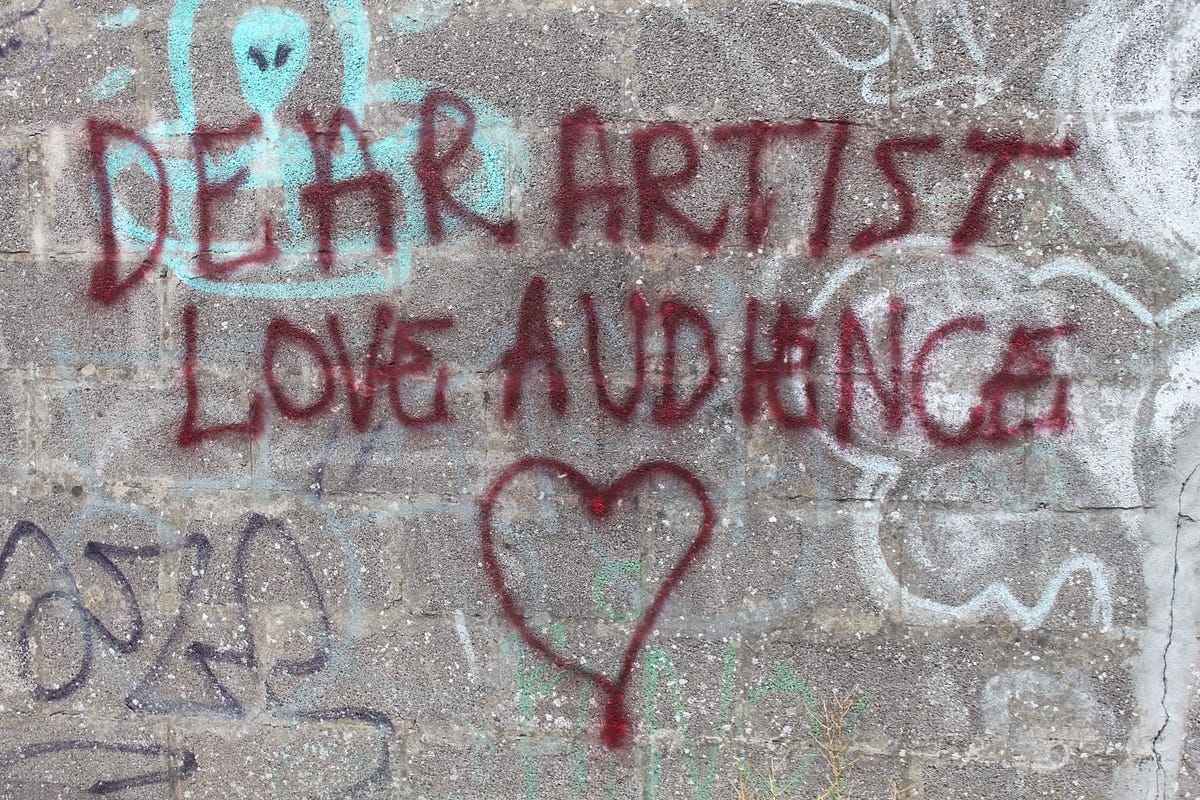 DEAR ARTIST / LOVE AUDIENCE. Helen Cole, Artistic Director/CEO of In ...