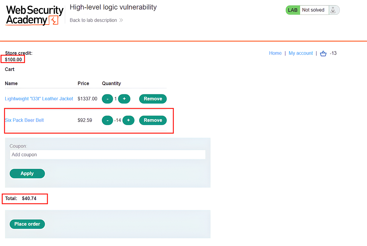 Business Logic Vulnerabilities part-2 : High-level logic vulnerability | by Ahmad Sopyan | Medium