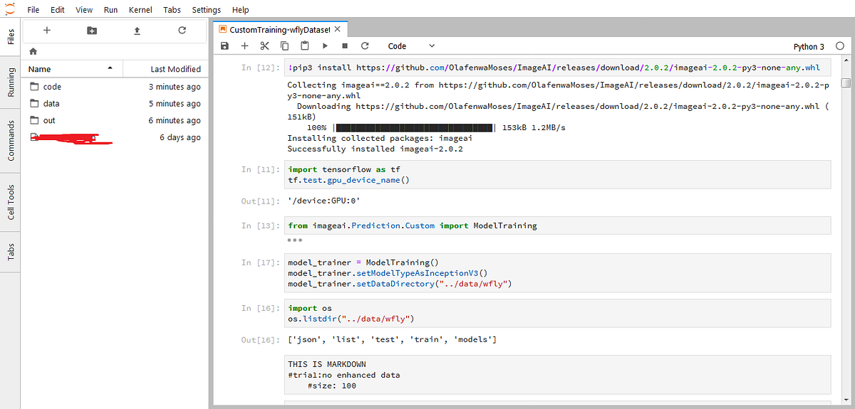 Re-training an object detection model on a custom dataset with Imageai ...