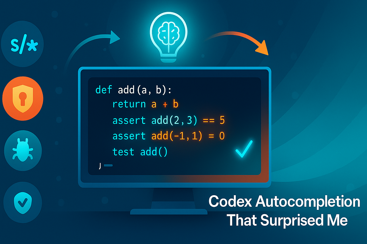 10 Codex Autocompletions That Surprised Me | by Hash Block | Aug, 2025 | Medium