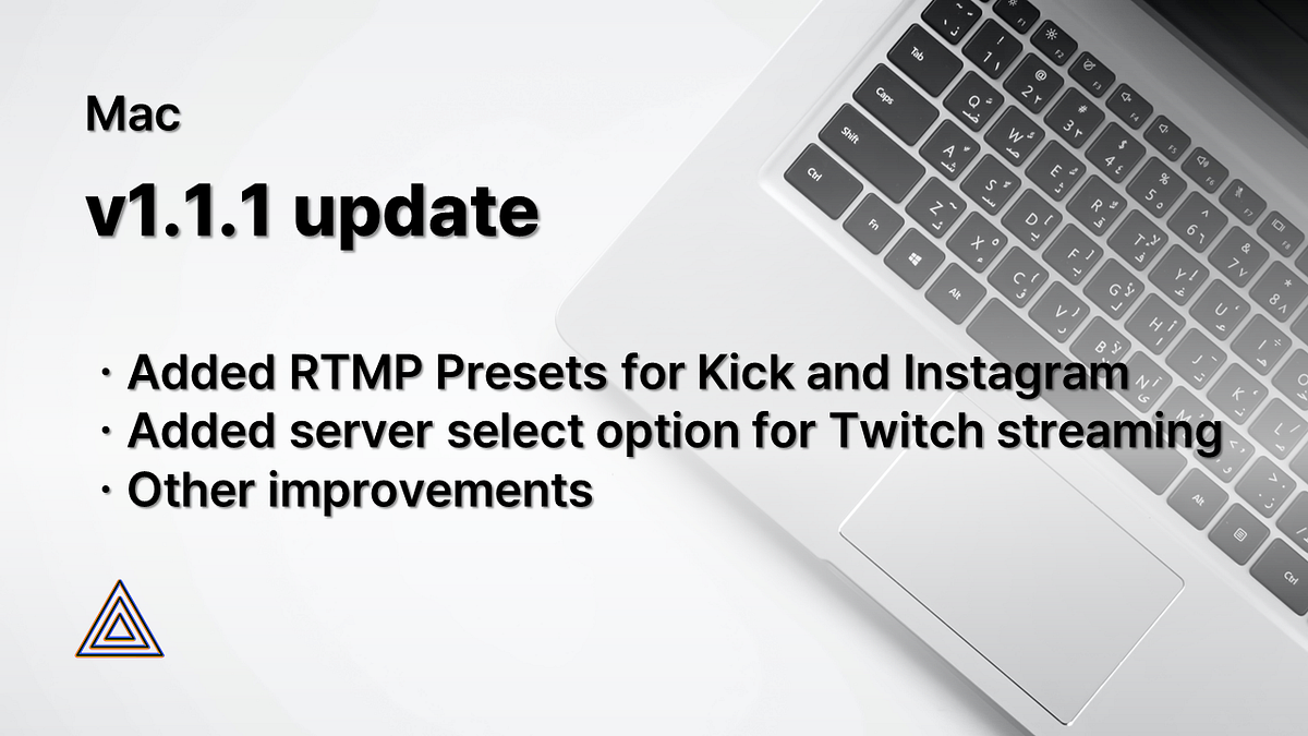 [Mac] v1.1.1 Update. #Mac | by PRISM Live Studio. Official | PRISM Live Studio | Medium