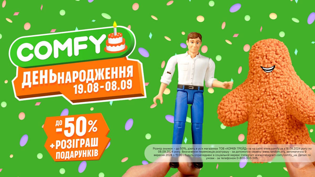 Case Study: Birthday Promo at Ukrainian Tech Marketplace COMFY | by ...