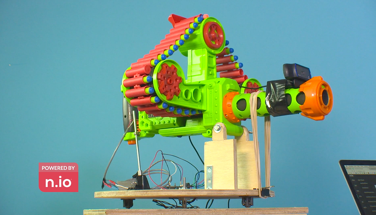 Automated Nerf Sentry Gun Runs a New Platform Called nio | by Cameron ...